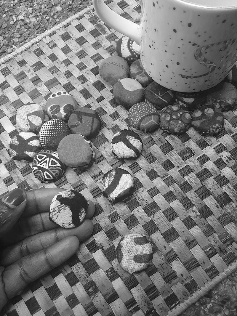 African Inspired Table Coasters | www.haringeyfeast.com